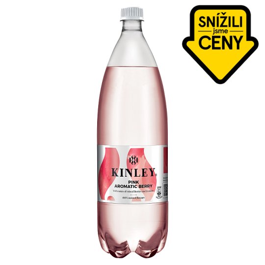 Kinley Pink Aromatic Berry 1,5l - Tesco Potraviny