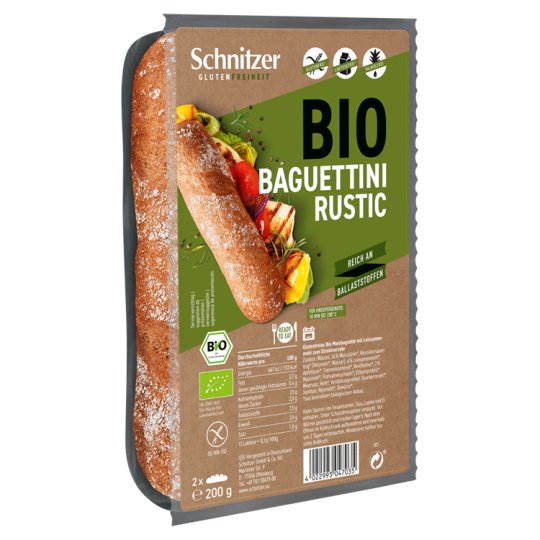 Schnitzer Baguettini Rustic 200g - Tesco Potraviny