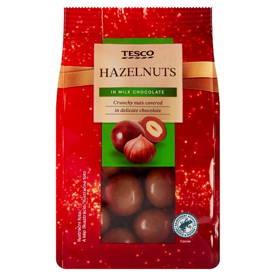 Tesco Hazelnuts in Milk Chocolate 150g - Tesco Groceries