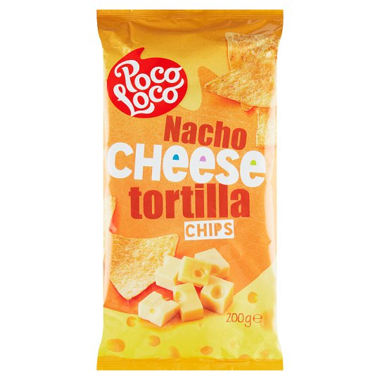 Poco Loco Smažený kukuřičný snack se sýrovou příchutí 200g - Tesco ...