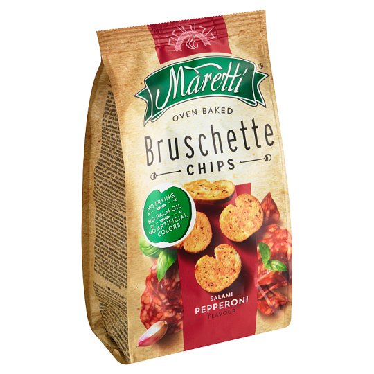 Maretti Bruschette with Salami Pepperoni Flavor 70g - Tesco Groceries