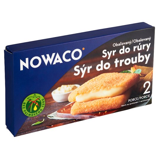 Nowaco Obalovaný sýr do trouby 200g - Tesco Potraviny