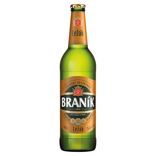 Braník Beer Light Lager 0.5L - Tesco Groceries