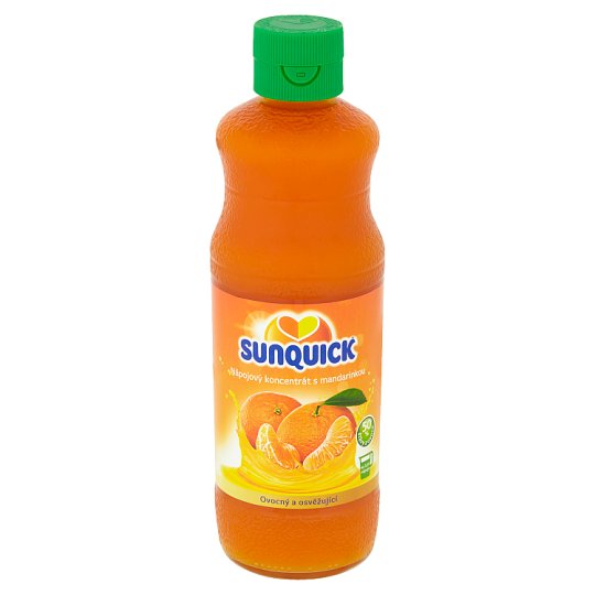 Sunquick Drink Concentrate with Mandarin 580ml - Tesco Groceries