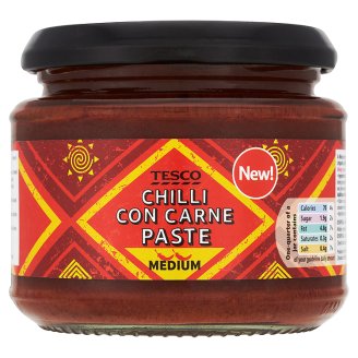 Tesco Chilli con carne pasta 200g - Tesco Potraviny