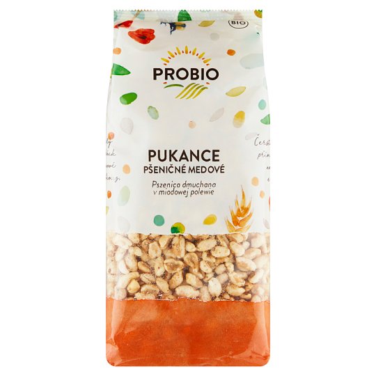 Probio Pukance pšeničné medové 100g - Tesco Potraviny