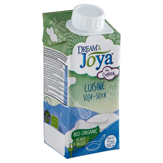 Joya Organic Soy Cream for Cooking 200 ml - Tesco Online, Tesco From ...