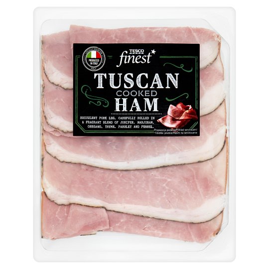 Tesco Finest Tuscan Boiled Ham Slices with Spices and Spice Herbs 120 g ...