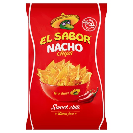 El Sabor nacho chips chili ízesítéssel 100 g - Tesco Online, Tesco ...