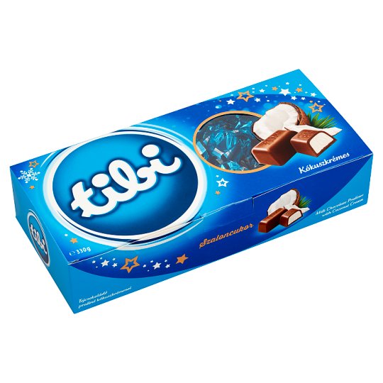 tibi Milk Chocolate Pralines with Coconut Cream 330 g - Tesco Online ...