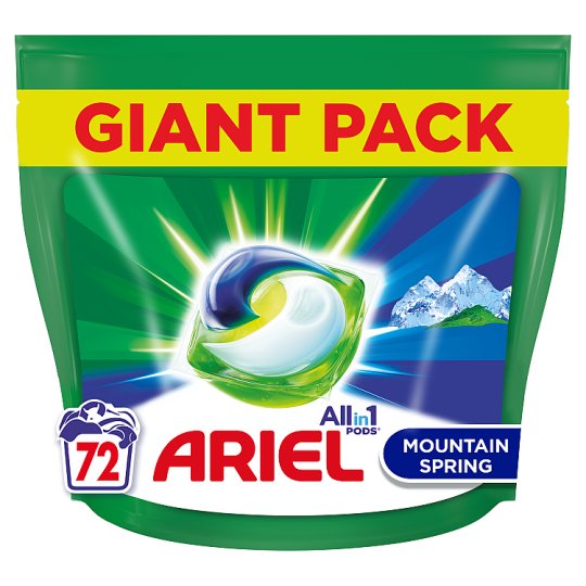 Ariel All-in-1 PODS®, Washing Liquid Capsules 72x Washes - Tesco Online ...