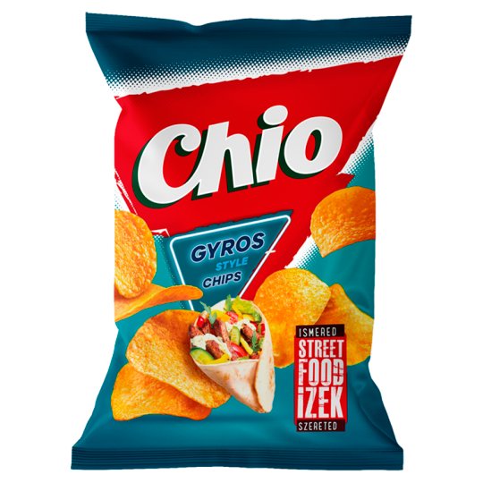 Chio Street Food Ízek gyros ízű chips 60 g - Tesco Online, Tesco ...