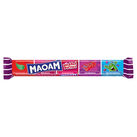 Maoam Wild Red Berries olvadó rágóbonbon 5 x 22 g (110 g) - Tesco ...