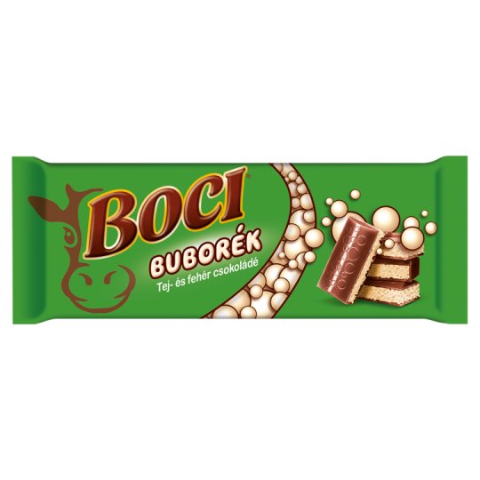 Boci Bubble Milk Chocolate Filled with Bubbly White Chocolate 90 g ...