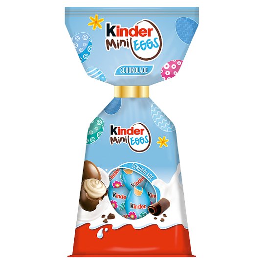 Kinder Mini Eggs Milk Chocolate Eggs Filled with Milk Cream 85 g ...
