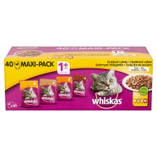 Whiskas Poultry Mix in Aluminium Packet 40 x 100 g - Tesco Online ...