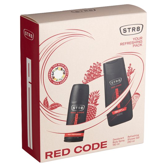 STR8 Red Code Gift Pack - Tesco Online, Tesco From Home, Tesco Doboz ...