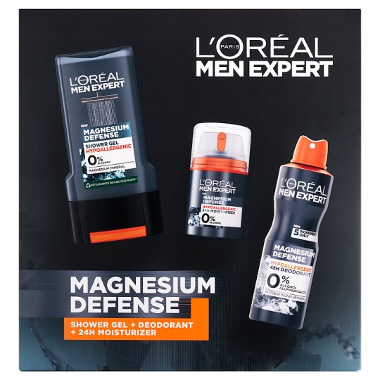 L'Oréal Paris Men Expert Magnesium Defense Gift Pack - Tesco Online ...