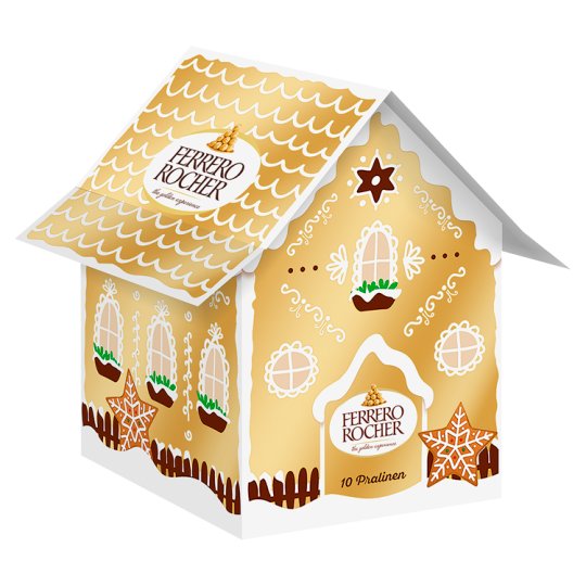 Ferrero Rocher Crunchy Wafers Covered with Milk Chocolate & Hazelnut ...