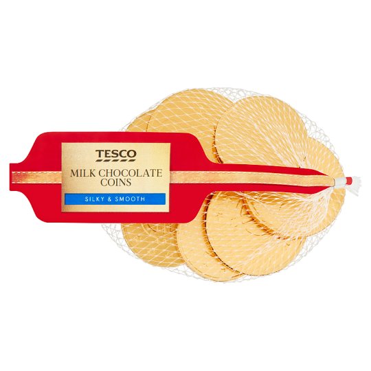Tesco Milk Chocolate Coins 70 g - Tesco Online, Tesco From Home, Tesco ...