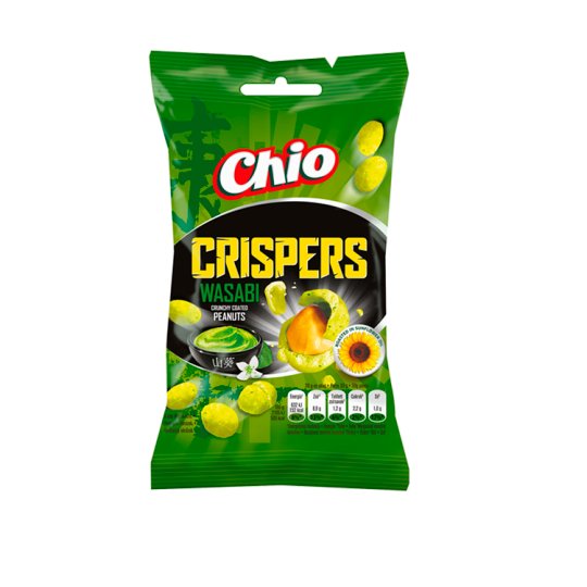 Chio Crispers Hot Coated Peanuts with Wasabi Flavour 60 g - Tesco ...