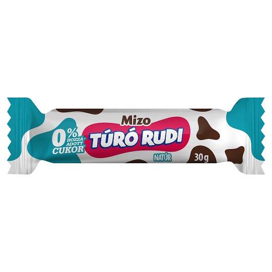 Mizo Túró Rudi Unflavoured Cottage Cheese Dessert with Cocoa Coating ...