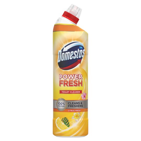 DOMESTOS Power Fresh Citrus Fresh WC Gel 700 ml - Tesco Online, Tesco ...