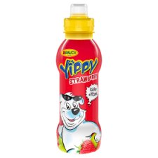 Rauch Yippy Strawberry Drink with 5 Vitamins and Calcium 330 ml - Tesco ...
