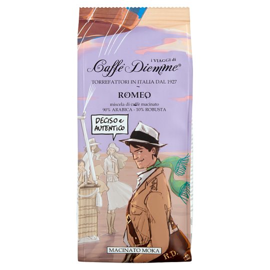 Caffè Diemme Romeo Espresso őrölt kávé 200 g - Tesco Online, Tesco ...