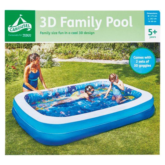 Carousel 3D családi medence - Tesco Online, Tesco Otthonról, Tesco ...