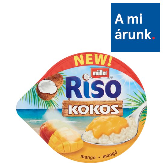Müller Riso Rice Pudding with Coconut and Mango 200 g - Tesco Online ...