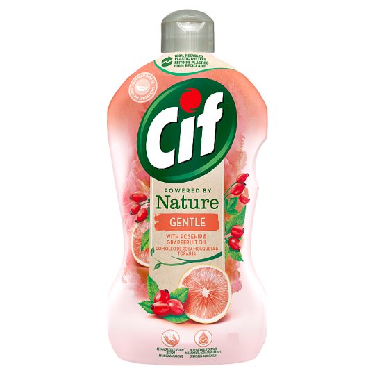 Cif Powered by Nature Gentle Hand Dishwashing Liquid 450 ml - Tesco ...