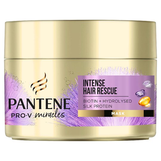 Pantene Pro-V Miracles Intense Hair Rescue Hair Mask, 160 ml - Tesco ...