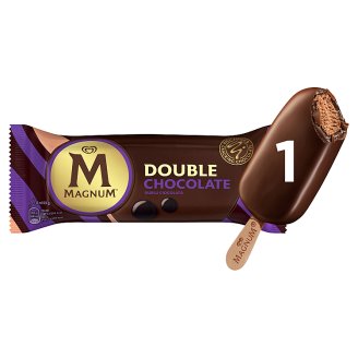 Magnum Double Chocolate Ice Cream 88 ml - Tesco Groceries