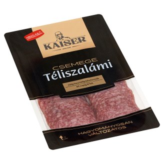 Kaiser Sliced Winter Salami 75 g - Tesco Groceries