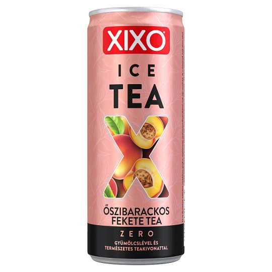 XIXO Ice Tea Zero Peach Black Tea 250 ml - Tesco Online, Tesco From ...