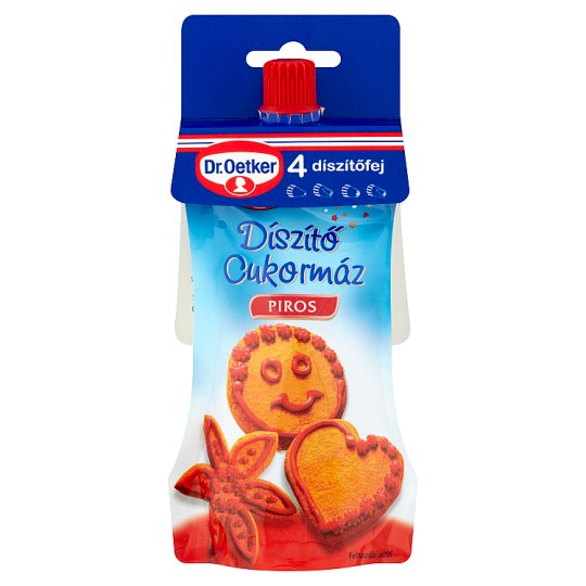Dr. Oetker Red Decoration Icing 140 g - Tesco Online, Tesco From Home ...