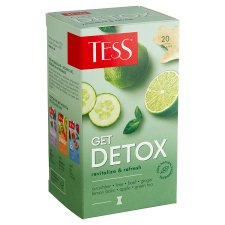 Tess Get Detox Tea Blend with Green and Oolong Tea with Lime-Melon ...