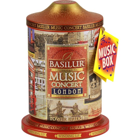 Basilur Music Concert London Black Loose Tea 100 g - Tesco Online ...