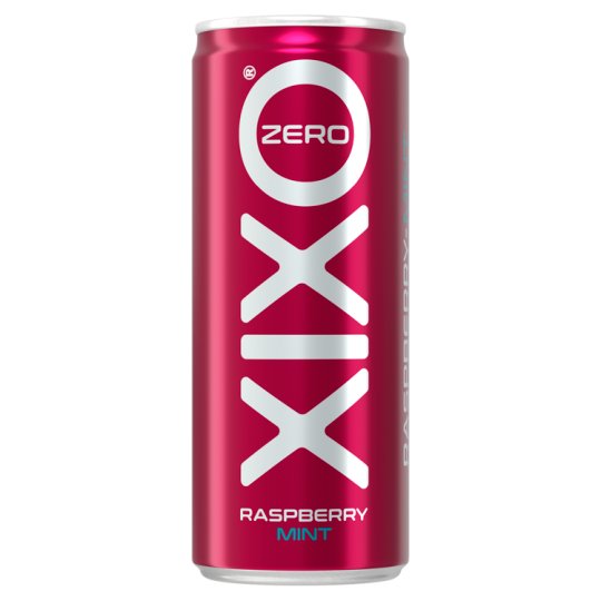 XIXO Raspberry-Mint Zero Flavoured Energy and Sugar-Free Carbonated ...