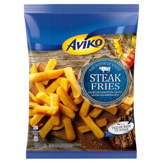 Aviko Steak Fries Pre-Fries Quick-Frozen Steakhouse Oven Fries 750 g ...
