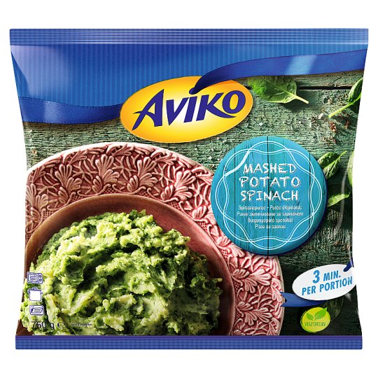 Aviko Quick-Frozen Mashed Potatoes with Spinach 750 g - Tesco Online ...