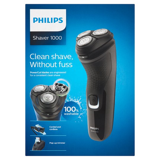 Philips Shaver 1000 S1231/41 borotvakészülék - Tesco Online, Tesco ...
