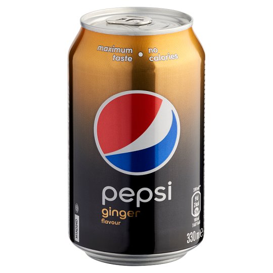 Pepsi Ginger Flavour Carbonated Soft Drink with Sweeteners 330 ml ...