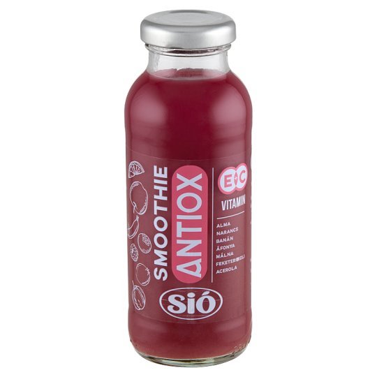 Sió Smoothie Antiox Vitamin E + C vegyes gyümölcsital 0,25 l - Tesco ...