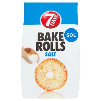 7 Days Bake Rolls Salt 80 g - Tesco Groceries