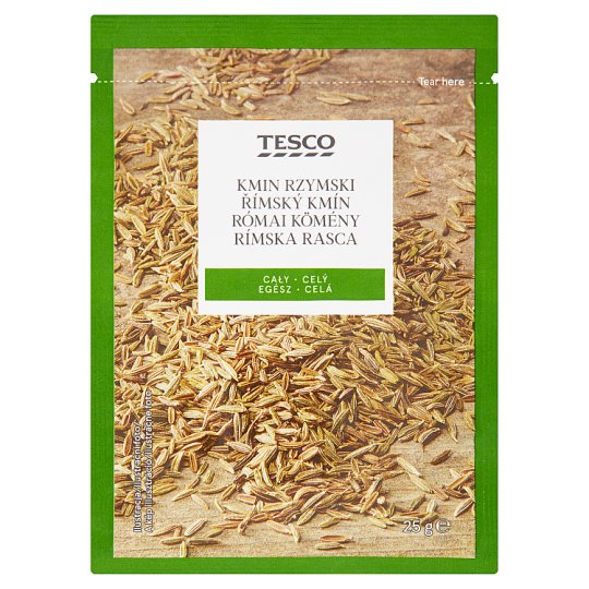 Tesco Whole Roman Cumin 25 g - Tesco Groceries