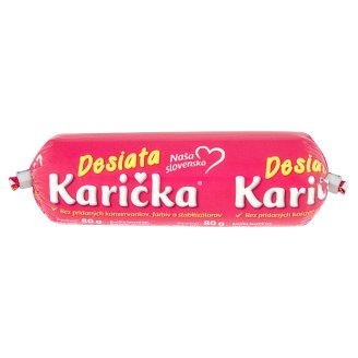 Karička Desiata tavený syr 80 g - Tesco Potraviny