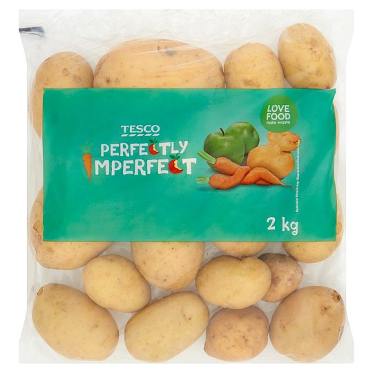 Tesco Perfectly Imperfect Potatoes 2 kg - Tesco Groceries