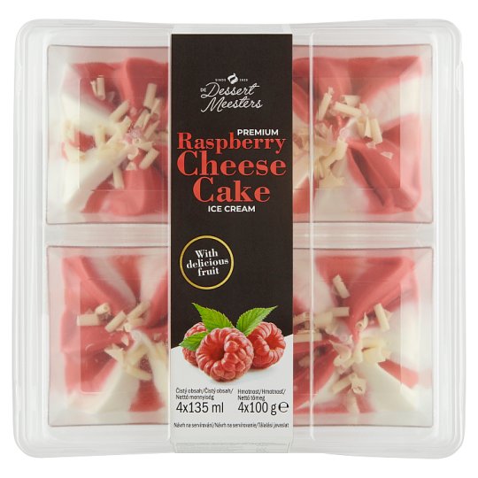 De Dessert Meesters Raspberry Cheesecake Milk Frozen Cream with ...